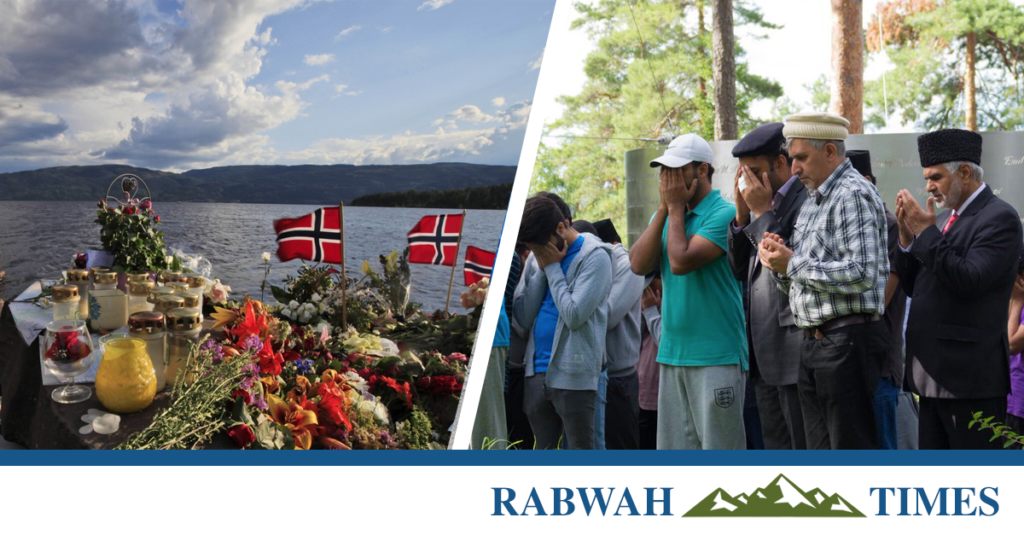 Norwegian Muslims gather to pray for Utøya attack victims on 5th ...