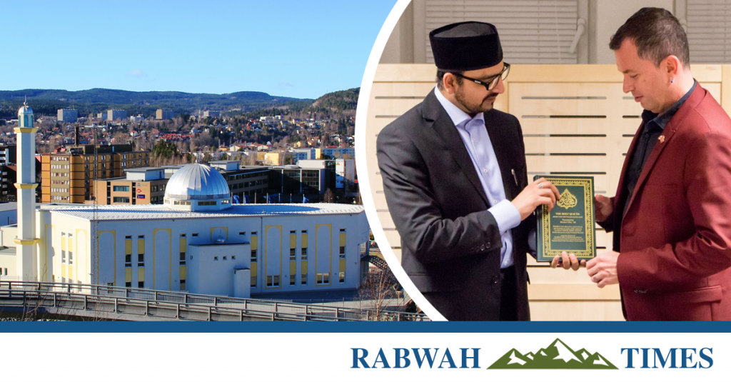 Openly gay Ambassador welcomed to Scandinavia’s largest Mosque | Rabwah ...