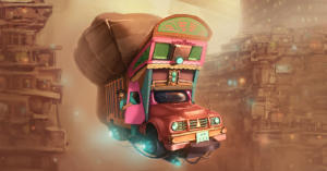 Artist creates a Sci-Fi Vision of Pakistan - Rabwah Times
